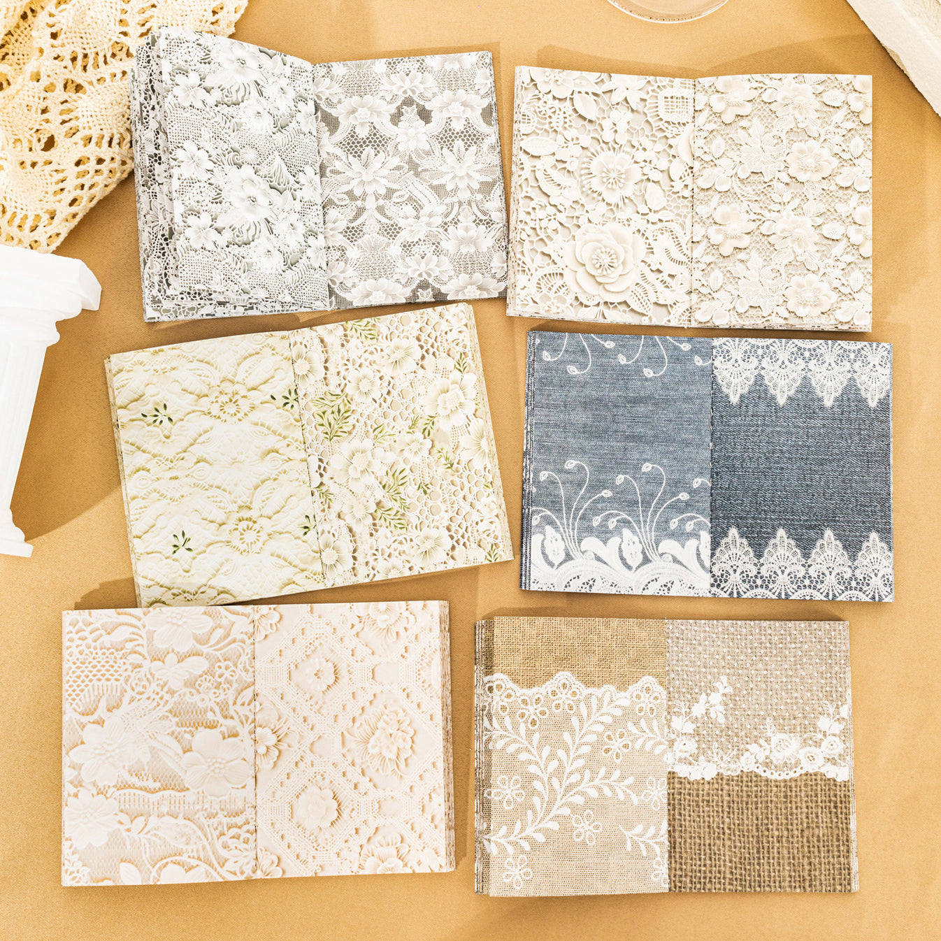 Obujo 15 Sheets Floral Scrapbook Notebook Paper ZSSC are perfect for ...