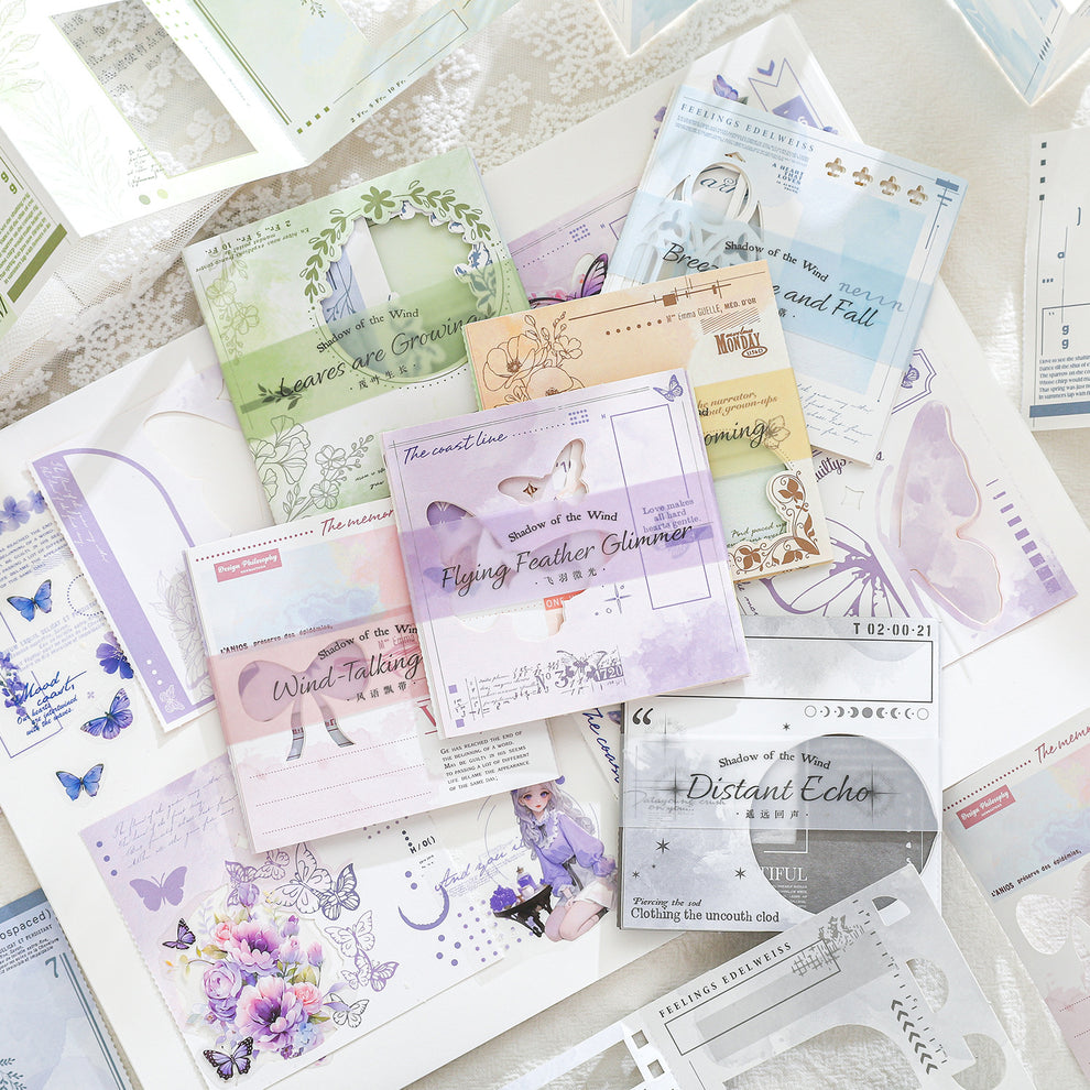 Obujo 10-Sheets-Cutout-Notepad-Paper-QGLY are perfect for scrapbooking ...