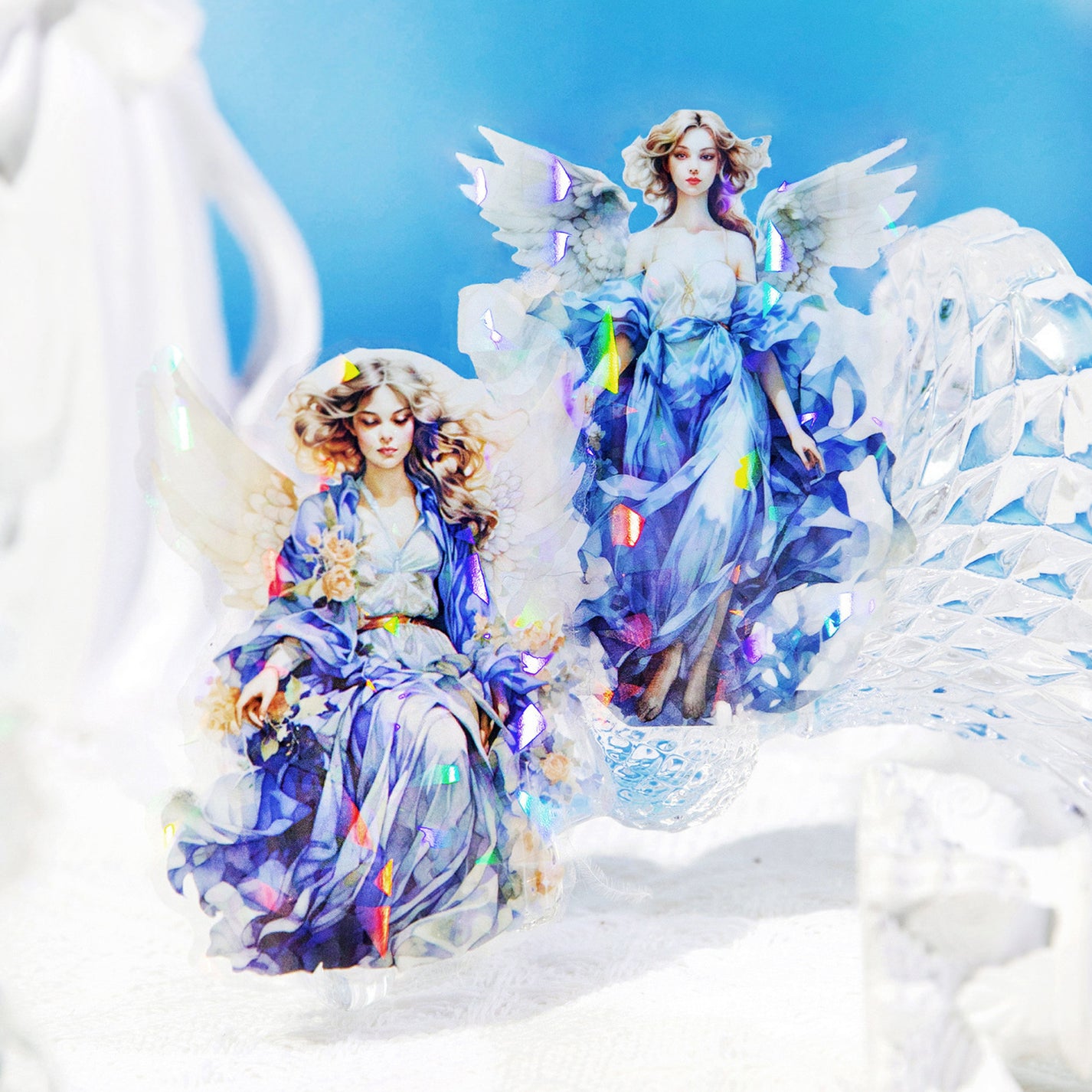 Obujo 1 Roll Angela PET Stickers Tape TSMJ are perfect for scrapbooking ...