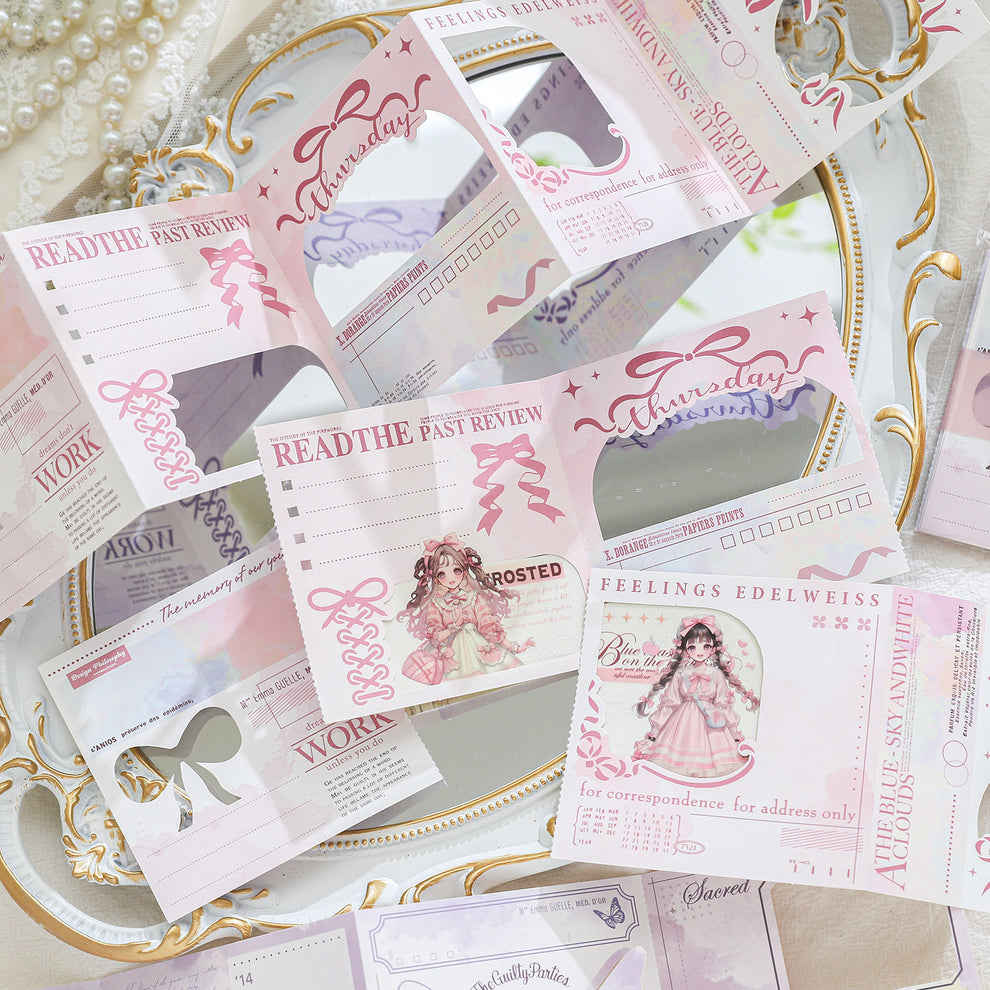 Obujo 10-Sheets-Cutout-Notepad-Paper-QGLY are perfect for scrapbooking ...