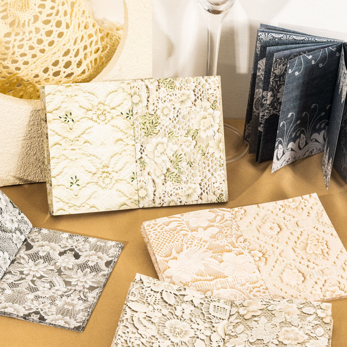 Obujo 15 Sheets Floral Scrapbook Notebook Paper ZSSC are perfect for ...