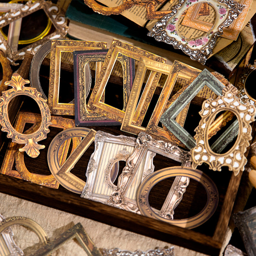 30 Pcs Vintage Photo Frame Cardstock Paper YSDC – OBUJO