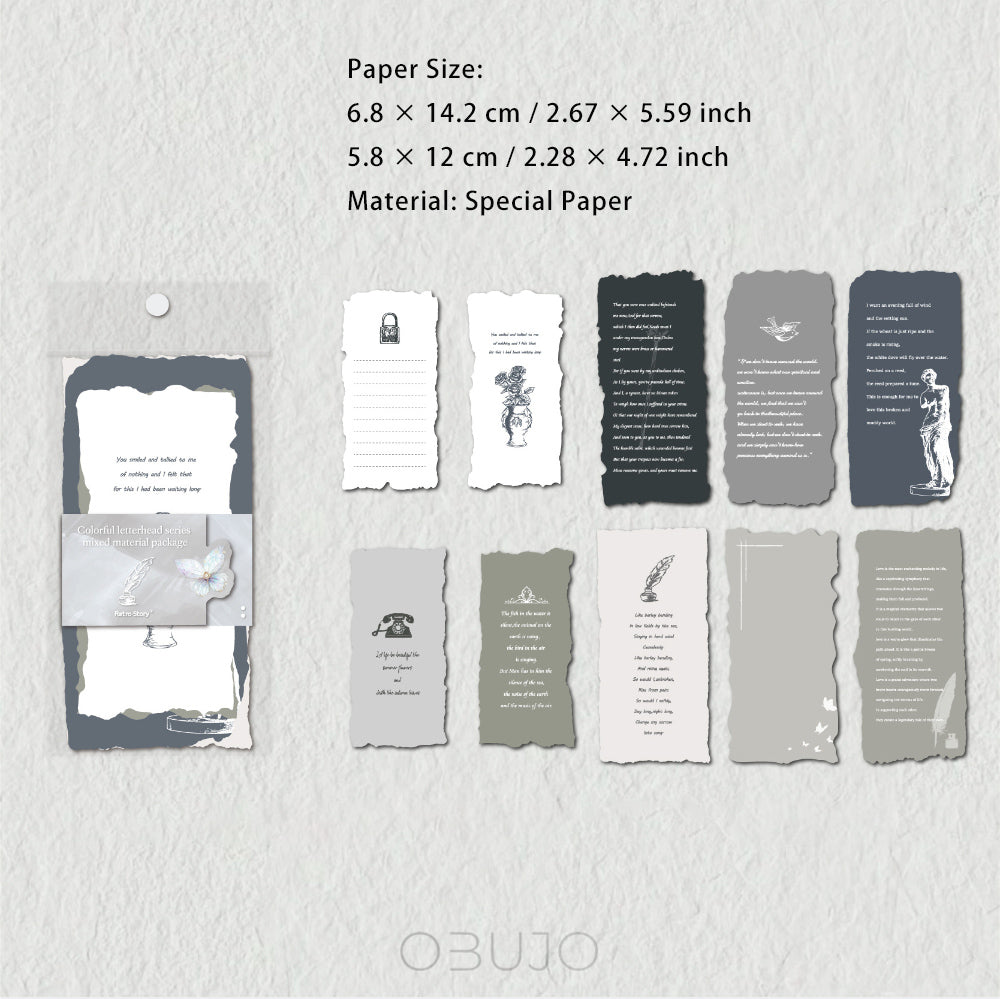 Obujo 20 Pcs Creative Scrapbook Paper CJXL are perfect for scrapbooking ...