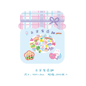 Obujo 40pcs Cartoon PVC Stickers ZZTP are perfect for scrapbooking ...