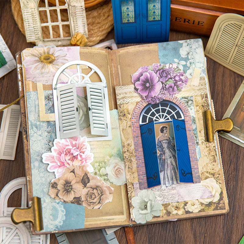 Obujo 50Pcs Windows Cardstock Paper LZDSJ are perfect for scrapbooking ...
