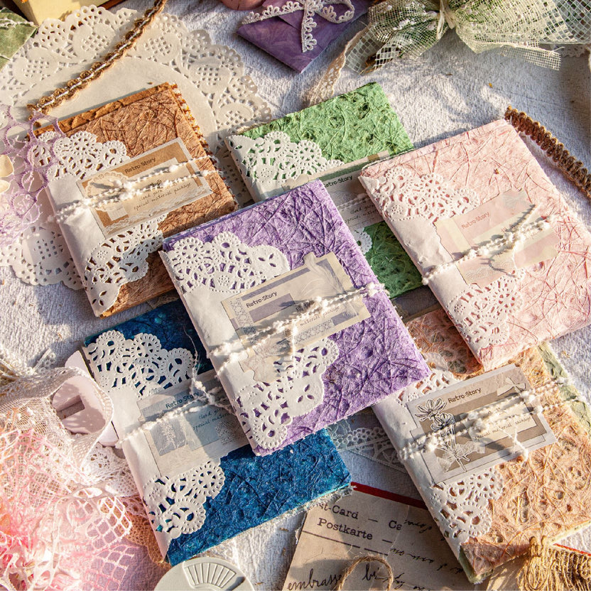 Obujo 16 sheets Textured Paper YSXL are perfect for scrapbooking, junk ...